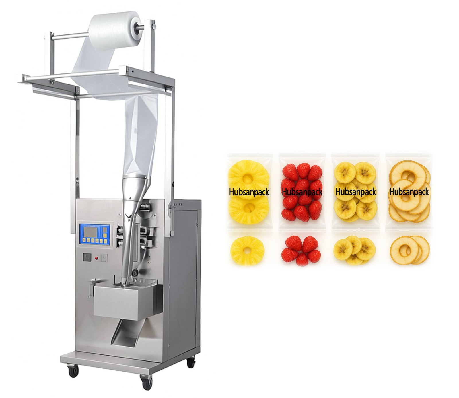 Kurutulmuş Meyve Dolum ve Paketleme Makinesi Vakumlu ve Vakumsuz